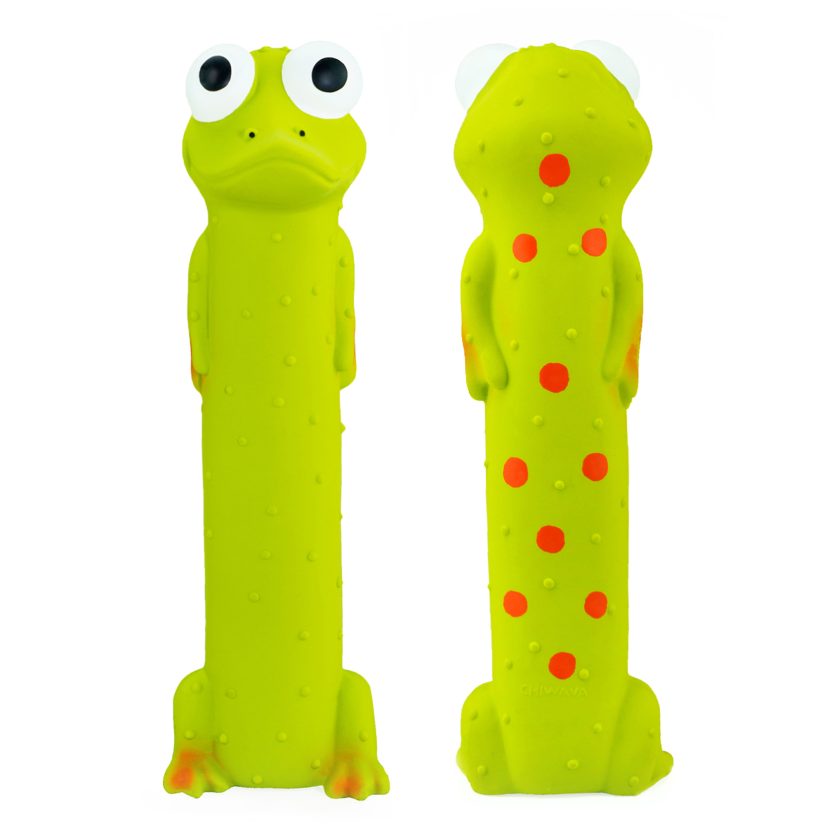 Chiwava 3 Pack 9 Inch Squeaky Latex Dog Toys Standing Stick Animal ...